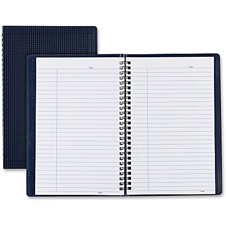 Blueline Duraflex Notebook 9 12 x 6 College Ruled 160 Sheets 30percent ...