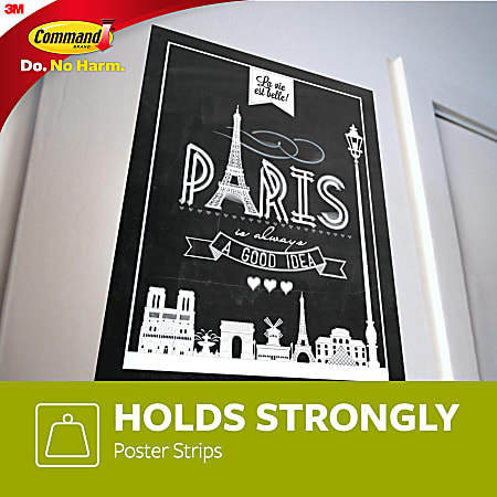 Command poster hanging strips store