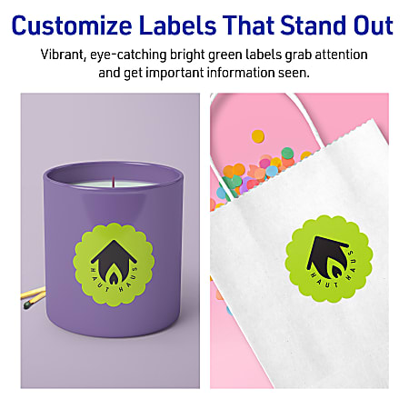 Avery Print To The Edge Labels With Sure Feed Technology 94516 BGP80 ...