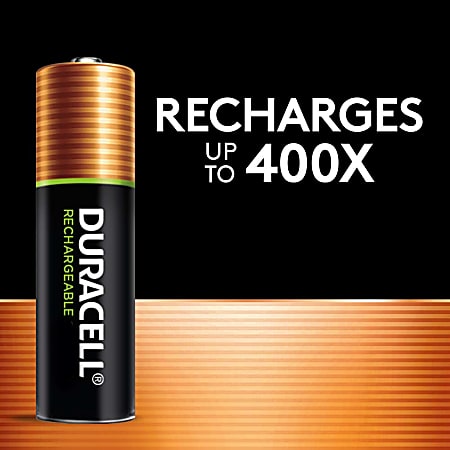 Duracell Rechargeable AA Batteries Pack Of 2 - Office Depot