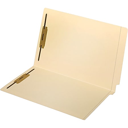 Office Depot Brand Reinforced End Tab Fastener Folders Legal Size ...