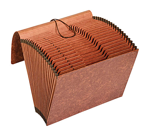 Office Depot Brand Paper Heavy Duty File 21 Pocket Expansion 2 8 12 x ...