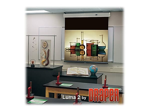 Draper Luma 2 HDTV Format Projection screen ceiling mountable wall ...
