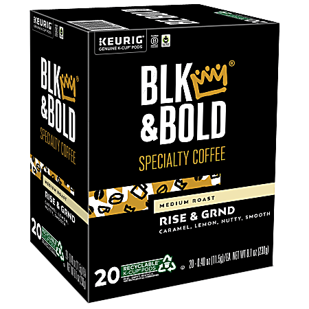 Green Mountain Coffee Black Bold Rise Grind Coffee Keurig K Cup Pods ...