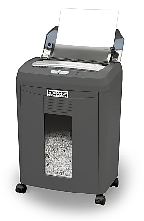 Boxis Autoshred 90 Sheet Micro Cut Shredder Gray - Office Depot