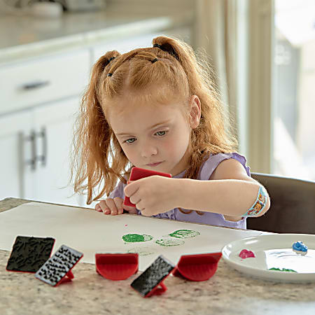 Ready 2 Learn Paint Effect Stamps 6 Stamps Per Set Pack Of 3 Sets ...