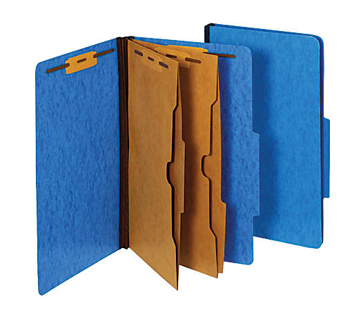 Pendaflex Classification Folders With Fasteners 25 Tab Cut 2 12 ...