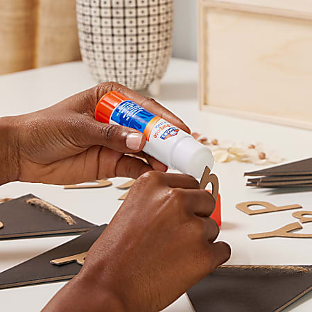 Elmers Office Strength Glue Sticks All Purpose 0.77 Oz Clear Pack Of 12 ...