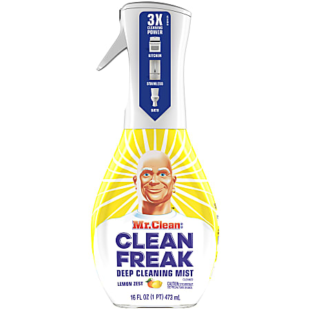 Mr. Clean Clean Freak Starter Kit Lemon Zest Scent 16 Oz Bottle ...