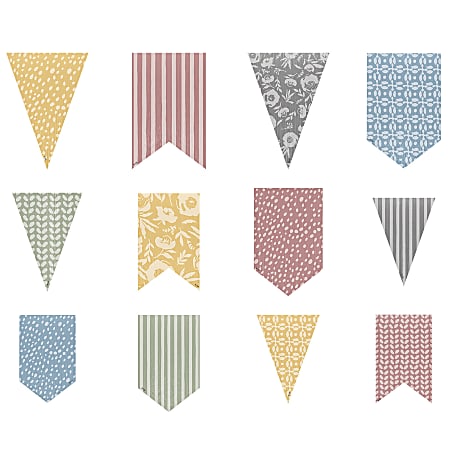 Teacher Created Resources Pennants Accents Assorted Sizes Classroom ...