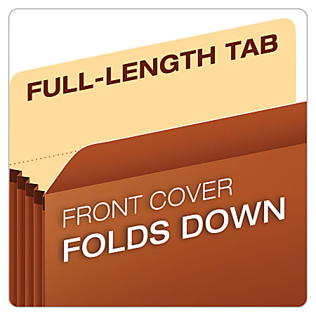 Pendaflex File Pockets 5 14 Expansion Letter Size 30percent Recycled ...