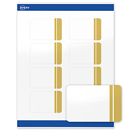 Avery Print To The Edge Labels Sure Feed S00 DK9 PRWGP10 2 x3 Glossy ...