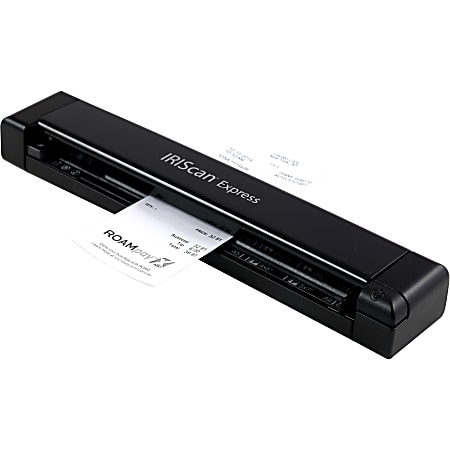 Iris IRIScan Express 4 USB Portable Sheetfed Scanner 458511 - Office Depot