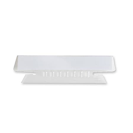 Sparco Plastic Tabs 3 12 Clear Pack of 25 - ODP Business Solutions