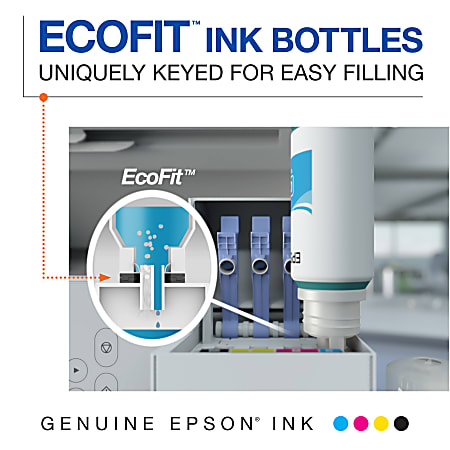 Epson 512 EcoTank Photo Black And Cyan Magenta Yellow Ink Bottles Pack ...