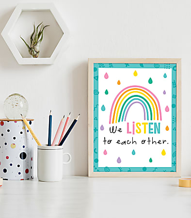 Carson Dellosa Education Mini Poster Set Happy Class Set Of 14 Posters ...