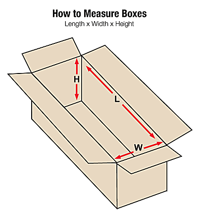Partners Brand Long Corrugated Boxes 16 x 8 x 8 Kraft Pack Of 25 ...