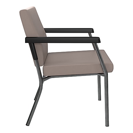 Office Star Bariatric Big Tall Guest Chair StratusGunmetal Gray ...