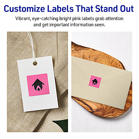 Avery Print To The Edge Labels With Sure Feed Technology And Easy Peel ...