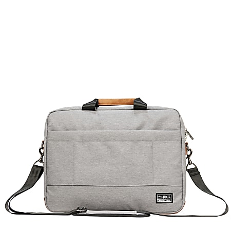 PKG Bags Annex Messenger Bag 16 H x 3 W x 13 D Gray - Office Depot