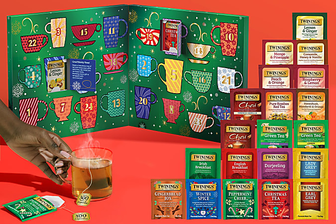 Twinings Advent Calendar 48 tea bags - Office Depot