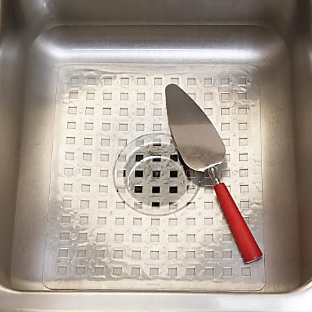 Better Houseware PVC Sink Mat Small Clear - Office Depot