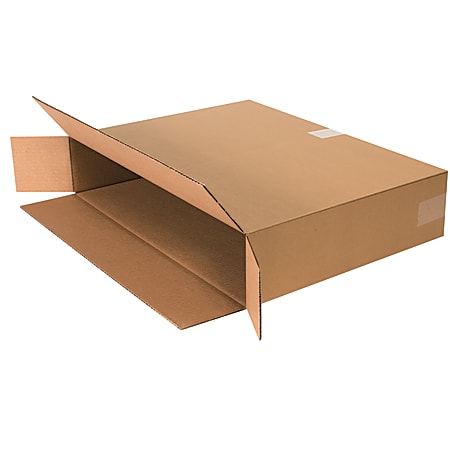 Partners Brand Side Loading Corrugated Cartons 24 x 5 x 18 Kraft Pack ...