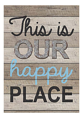 Teacher Created Resources Positive Posters 13 38 x 19 Rustic Pack Of 4 ...