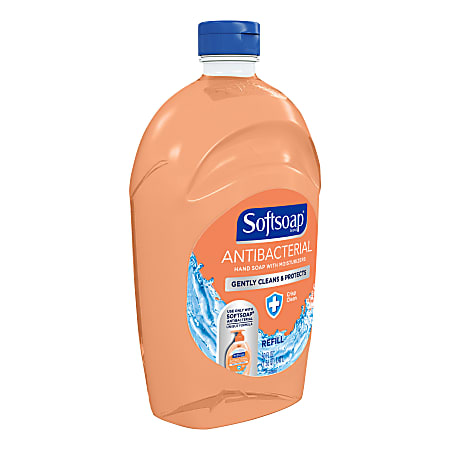 Softsoap Antibacterial Liquid Hand Soap Crisp Clean Scent 50 Oz Bottle ...