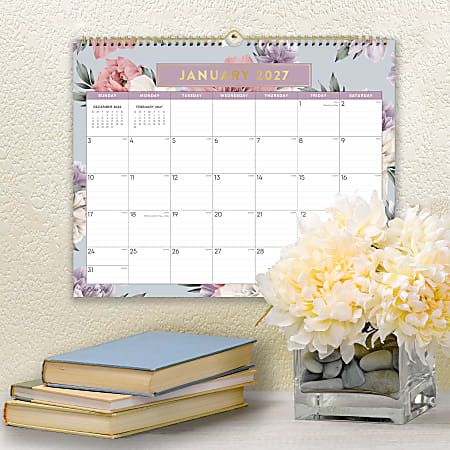 2027 Blue Sky Tula Monthly Wall Calendar 15x12 0percent Tula Jan Dec ...