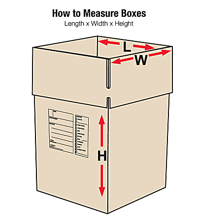Partners Brand Deluxe Packing Boxes 24 H x 24 W x 24 D Kraft Pack Of 10 ...