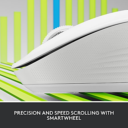 Logitech Signature M550 Wireless Mouse Off White 910 006592 - Office Depot