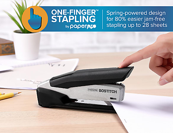 Bostitch InPower Premium Spring Powered Desktop Stapler 28 Sheets ...