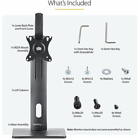 monitor floor stand adjustable