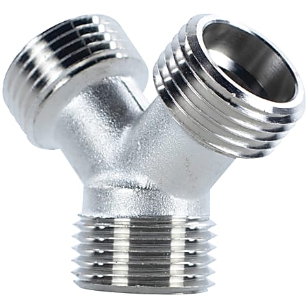 Certified Appliance Accessories Y Fitting 34 MGH x 34 MGH x 34 MGH ...