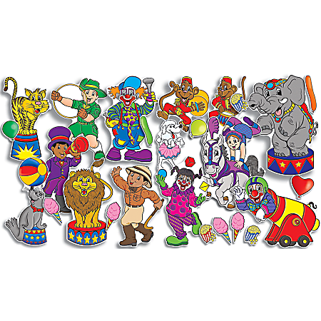 Scholastic Circus Bulletin Board Set 18 x 24 - Office Depot