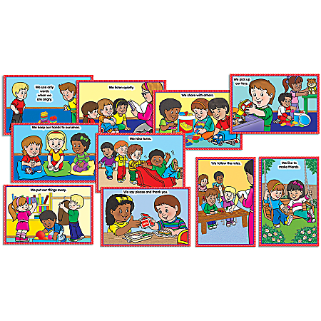 Scholastic Good Behavior Posters - Office Depot