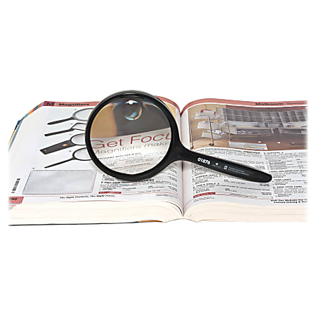 Sparco Handheld Magnifier 3 12 Diameter - Office Depot