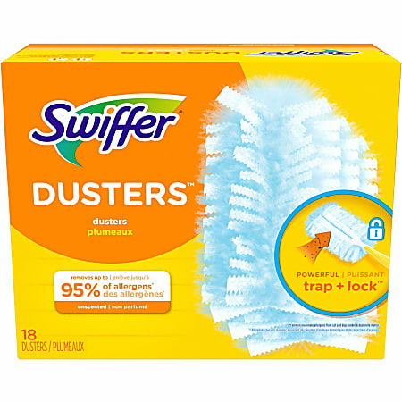 Swiffer Dry Sweeping Cloth Refills Unscented 9 12 x 7 58 Pack Of 18 ...