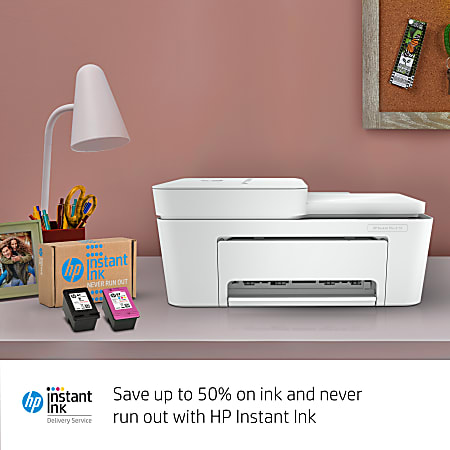 HP DeskJet Plus 4155 Wireless Inkjet All In One Color Printer - Office ...