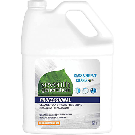 Seventh Generation Professional Glass And Surface Cleaner Free Clear ...
