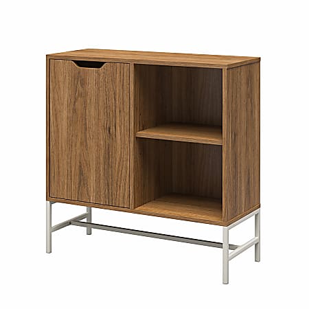 Ameriwood Home Modine 30 H Bookcase Walnut - Office Depot