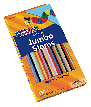 Creativity Street Stem Variety Pack 12 x 6 mm Assorted Colors 150 ...