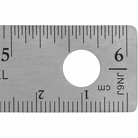 Westcott Stainless Steel Rulers 6 L x 0.8 W Stainless Steel Pack Of 12 ...