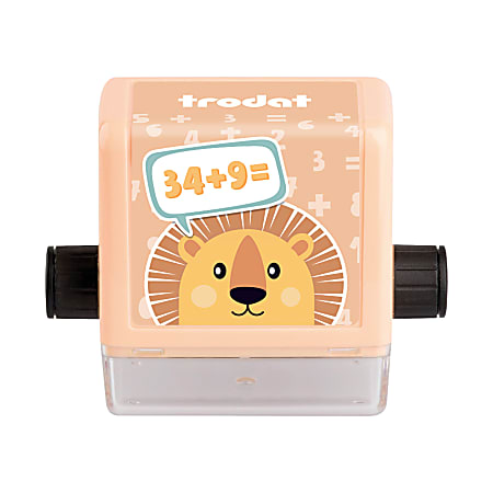 Trodat Addition Math Roller Total Qty 1 - Office Depot