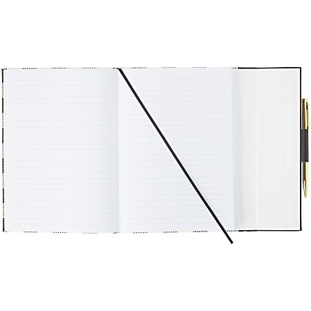 Markings by C.R. Gibson Leatherette Journal With Pen 5 12 x 8 12 ...