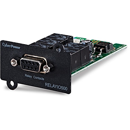 CyberPower RELAYIO500 Network Management Card Black 3YR Warranty ...