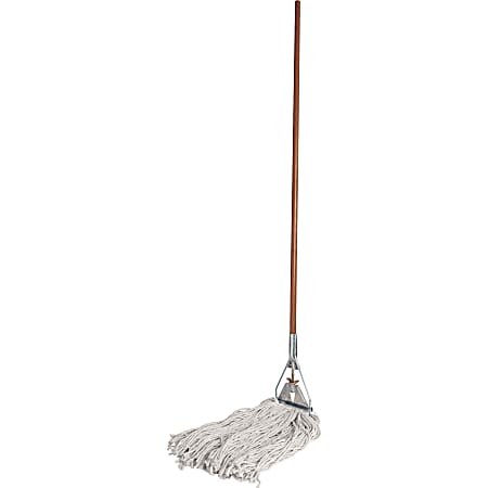 Genuine Joe Cotton Wet Mop With 60 Handle - Office Depot