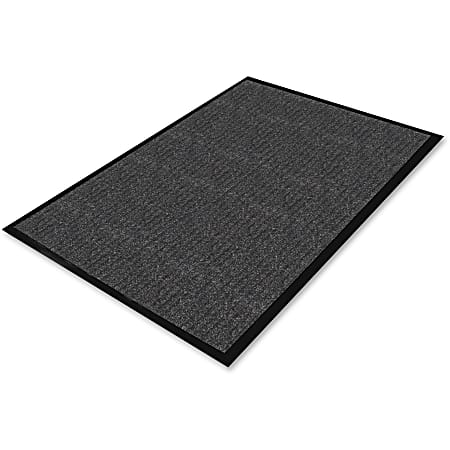 Genuine Joe Golden Series Walk Off Mat 3 x 5 Charcoal - Office Depot