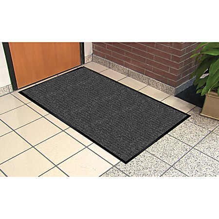 Genuine Joe Golden Series Walk Off Mat 3 x 5 Charcoal - Office Depot